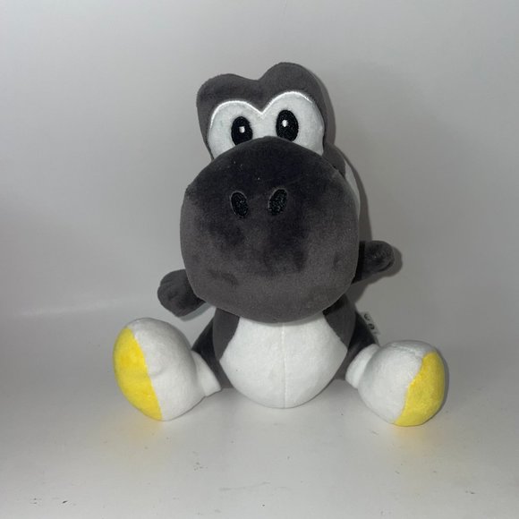 Nintendo | Toys | Super Mario Yoshi Plush Grey 7 Stuffed Animal Soft ...